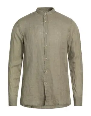 LIU •JO MAN Shirt Size Linen - Green