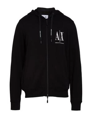Armani Exchange Sweatshirt Size Cotton - Black