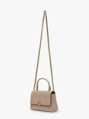 Tory Burch Charlie Quilted Top Handle Chain Wallet Crossbodybag