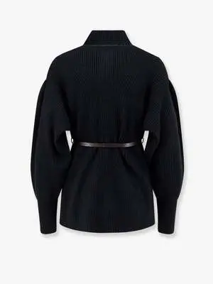 Brunello Cucinelli Wool, Cashmere And Silk Blend Cardigan