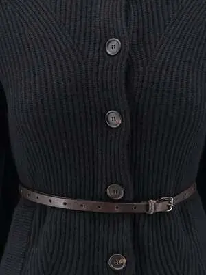 Brunello Cucinelli Wool, Cashmere And Silk Blend Cardigan