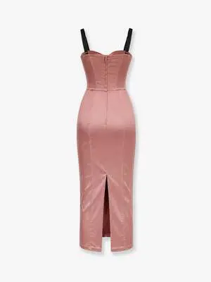 Dolce & Gabbana Stretch Satin Dress