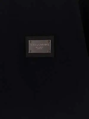 Dolce & Gabbana Cotton Tshirt With Logo Patch