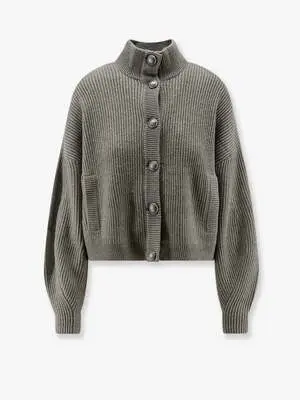 Brunello Cucinelli Cashmere Cardigan - Green