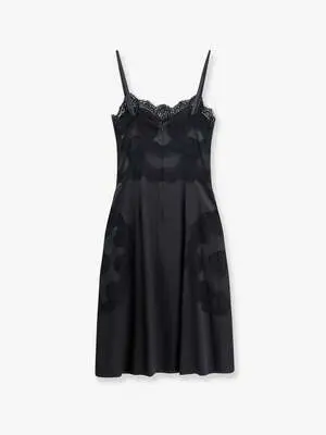 Dolce & Gabbana Slip Dress With Lace Details