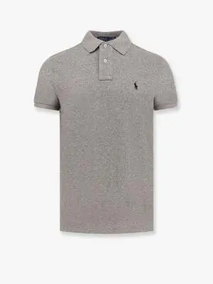 Polo Ralph Lauren Cotton Polo Shirt Grey