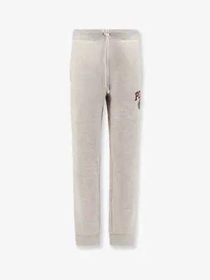 Polo Ralph Lauren Cotton Blend Jogging Trousers With Side Logo Print