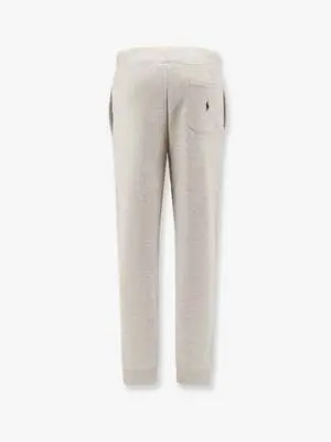 Polo Ralph Lauren Cotton Blend Jogging Trousers With Side Logo Print