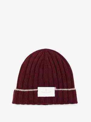 Brunello Cucinelli Cashmere Beanie - Purple
