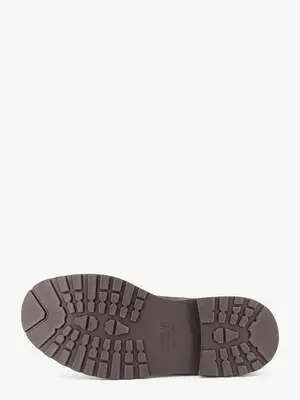 Brunello Cucinelli Suede Boots With Monili Details