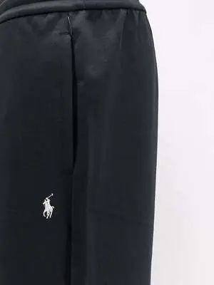 Polo Ralph Lauren Cotton Blend Trousers With Embroidered Logo