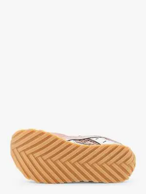 Bottega Veneta Orbit Mesh And Leather Sneakers