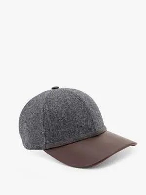 Brunello Cucinelli Wool Hat With Monili Detail