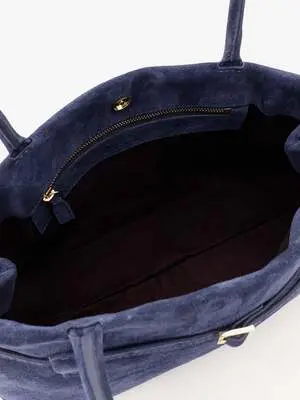 Manu Atelier Le Cambon East West Shoulder Bag - Blue