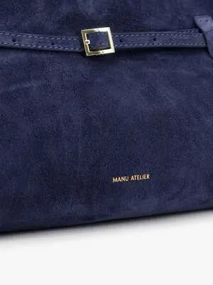 Manu Atelier Le Cambon East West Shoulder Bag - Blue
