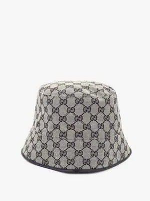 Gucci Fedora Gg Fabric Cloche - Blue