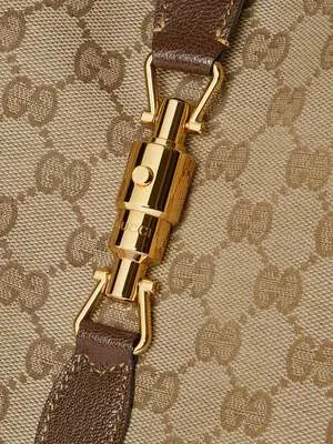 Gucci Gg Fabric Shoulder Bag - Beige