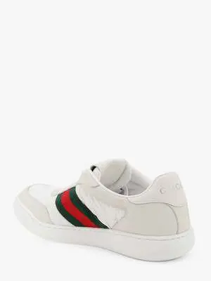 Gucci Screener Sneakers In Nylon With Side Web Detail