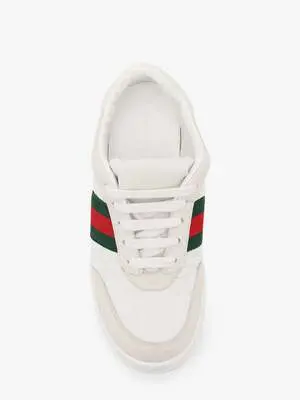 Gucci Screener Sneakers In Nylon With Side Web Detail