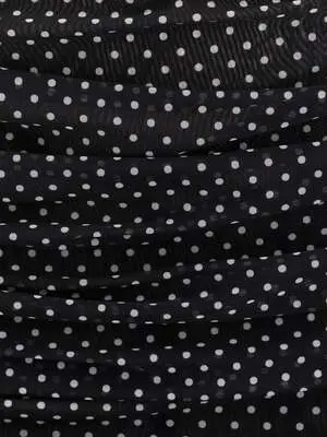 Dolce & Gabbana Polkadots Dress With Drapery