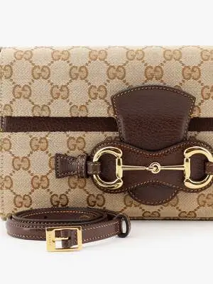 Gucci Ristretto Gg Fabric Shoulder Bag