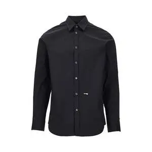 Dsquared2 Stretch Cotton Shirt - Black