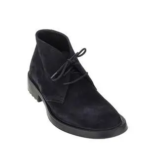 JUAN LACARCEL BY CALCE Suede Leather Lace-up Chukka Boots