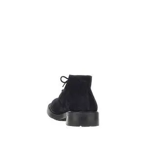 JUAN LACARCEL BY CALCE Suede Leather Lace-up Chukka Boots