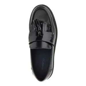 BIANCO Leather Loafers With Tassel Detail