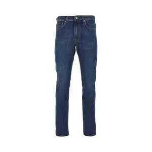 Incotex Stretch Denim Slim Fit Jeans - Blue