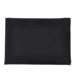 Prada Jacquard Wool And Silk Scarf - Black