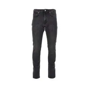 Incotex Stretch Denim Slim Fit Jeans - Black