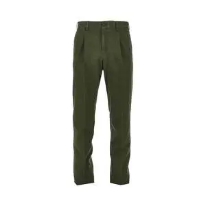 PT TORINO Gabardine Tapered Leg Pants - Green