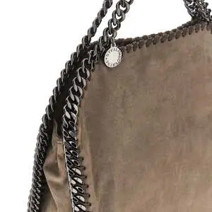 Stella McCartney Alter Suede Mini Falabella Bag - Grey