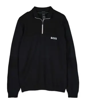 Hugo Boss Half-zip Logo Sweatshirt