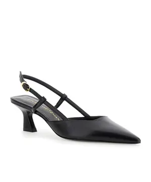 STUART WEITZMAN Pointed Toe Slingback High Heel Sandals
