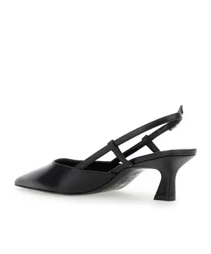 STUART WEITZMAN Pointed Toe Slingback High Heel Sandals