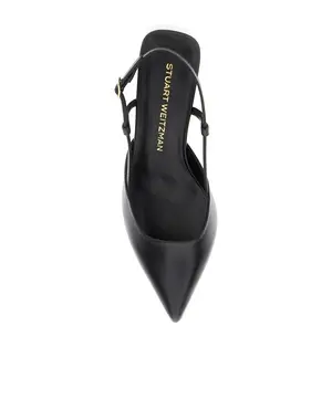 STUART WEITZMAN Pointed Toe Slingback High Heel Sandals