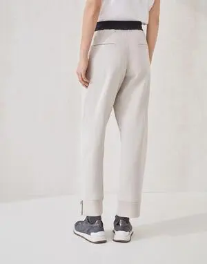 Brunello Cucinelli Button-cuffed Sweatpants
