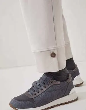 Brunello Cucinelli Button-cuffed Sweatpants