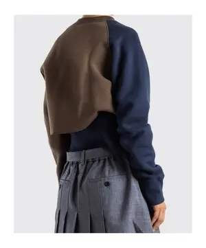 Sacai Two-tone Sweat Pullover