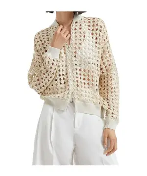 Brunello Cucinelli Cut Out Cardigans For Women