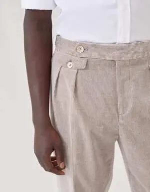 Brunello Cucinelli Pleated Plaid Trousers