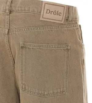 Drole De Monsieur Belt-loop Straight-leg Jeans