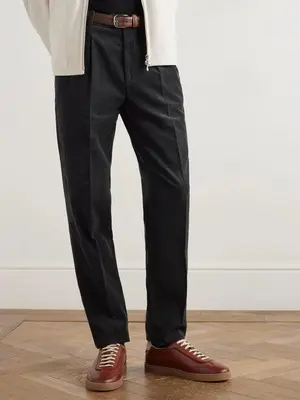 Brunello Cucinelli Leather Trainers