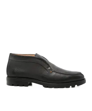Santoni Round-toe Loafers