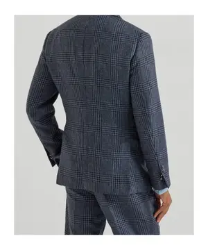 Brunello Cucinelli Prince Of Wales Check Blazer