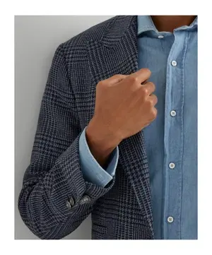 Brunello Cucinelli Prince Of Wales Check Blazer