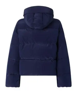 Pinko Zipped Hooded Puffer Coat