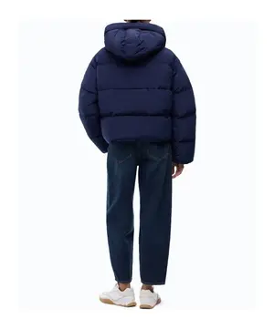Pinko Zipped Hooded Puffer Coat